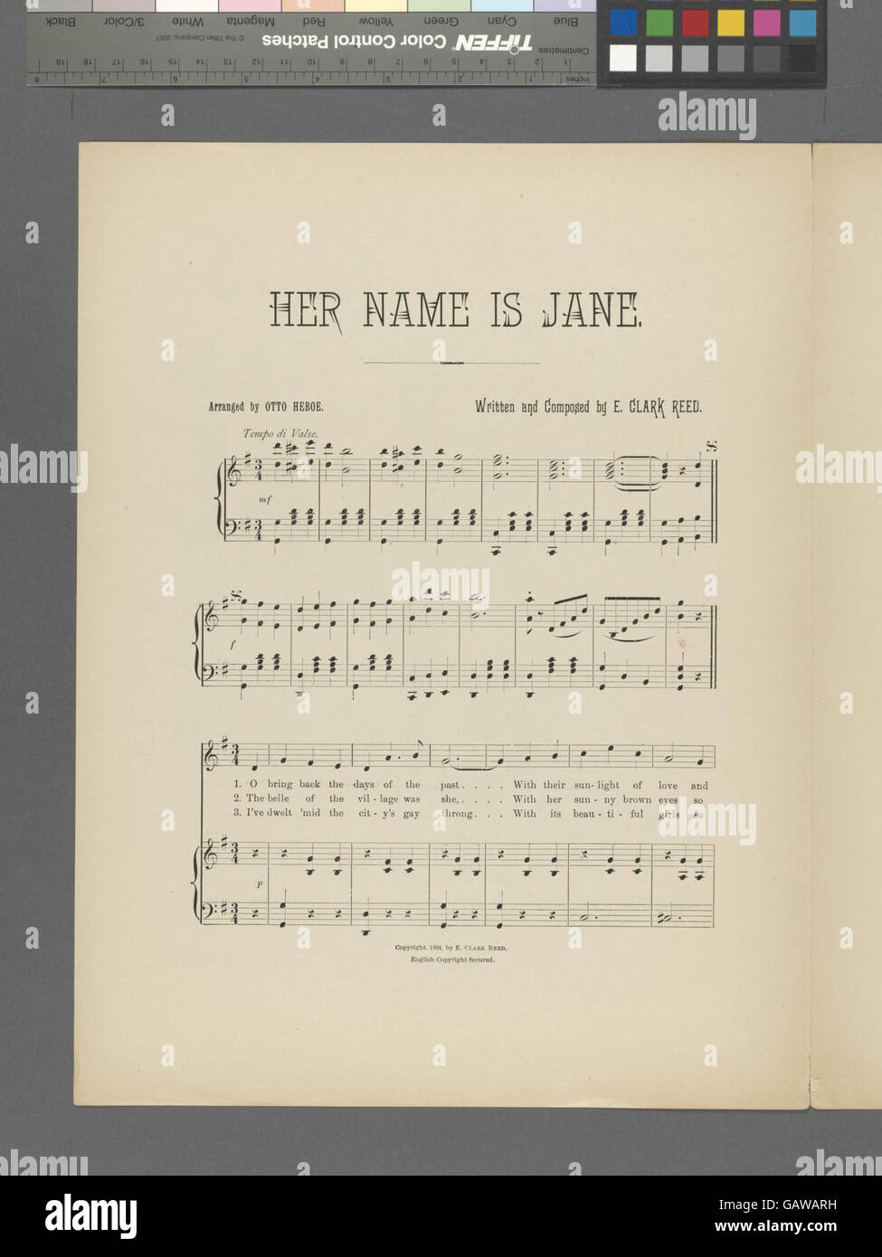 'Her Name is Jane' likely refers to a woman named Jane, possibly the ...