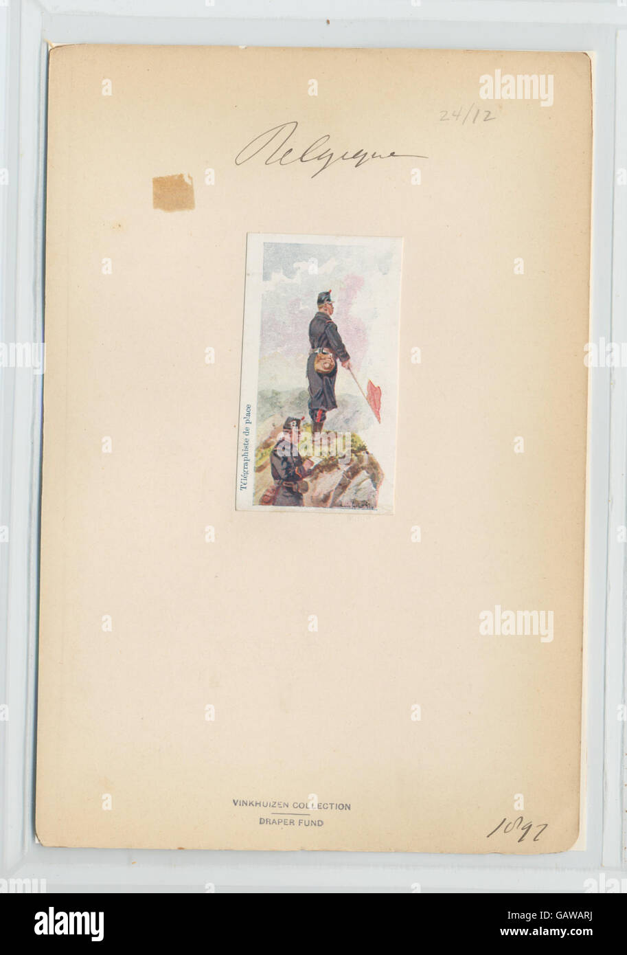 A reference to a French telegraph operator from 1897, known as ...