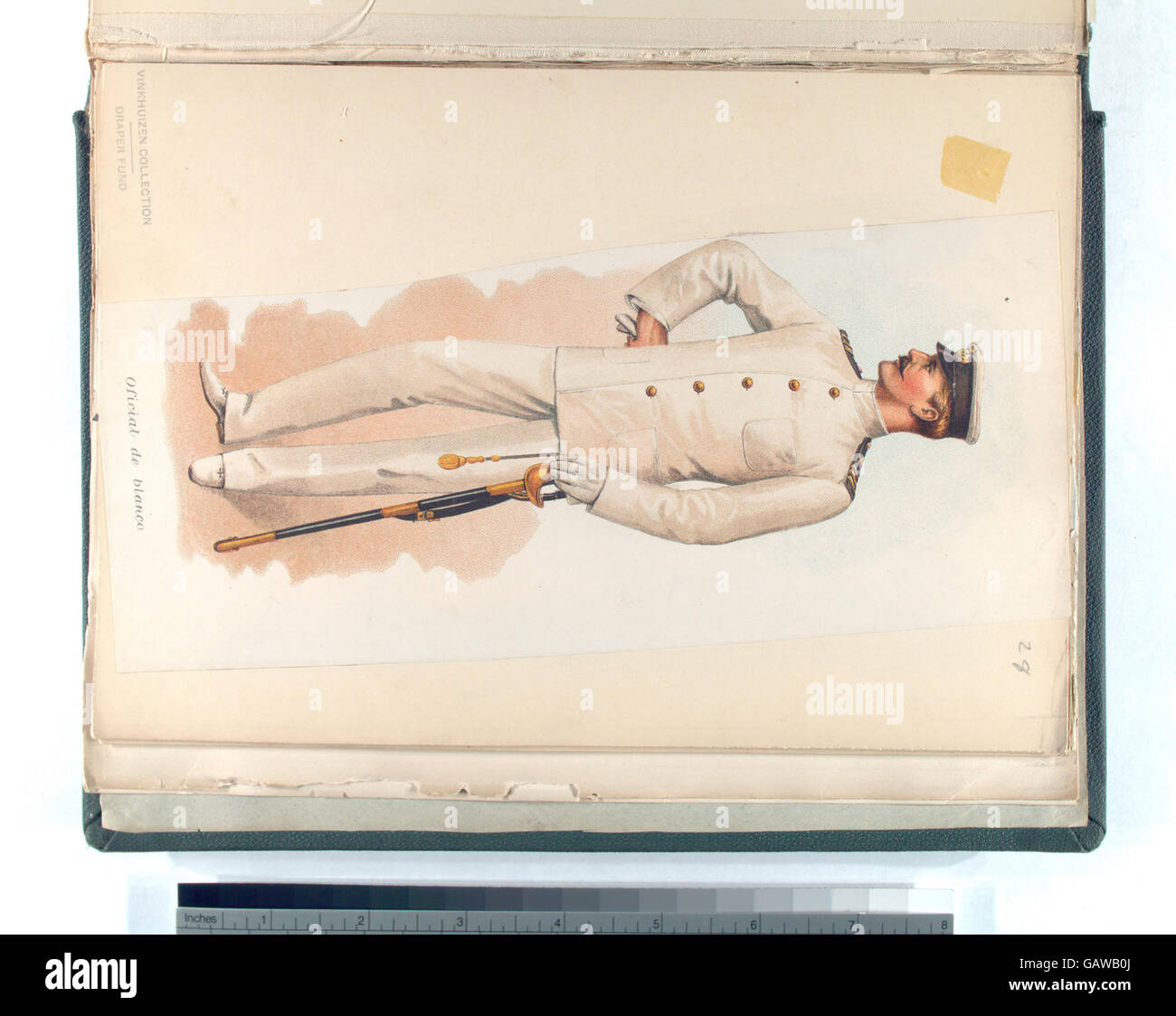 'Oficial de Blanco' translates to 'Officer in White' in English. It ...