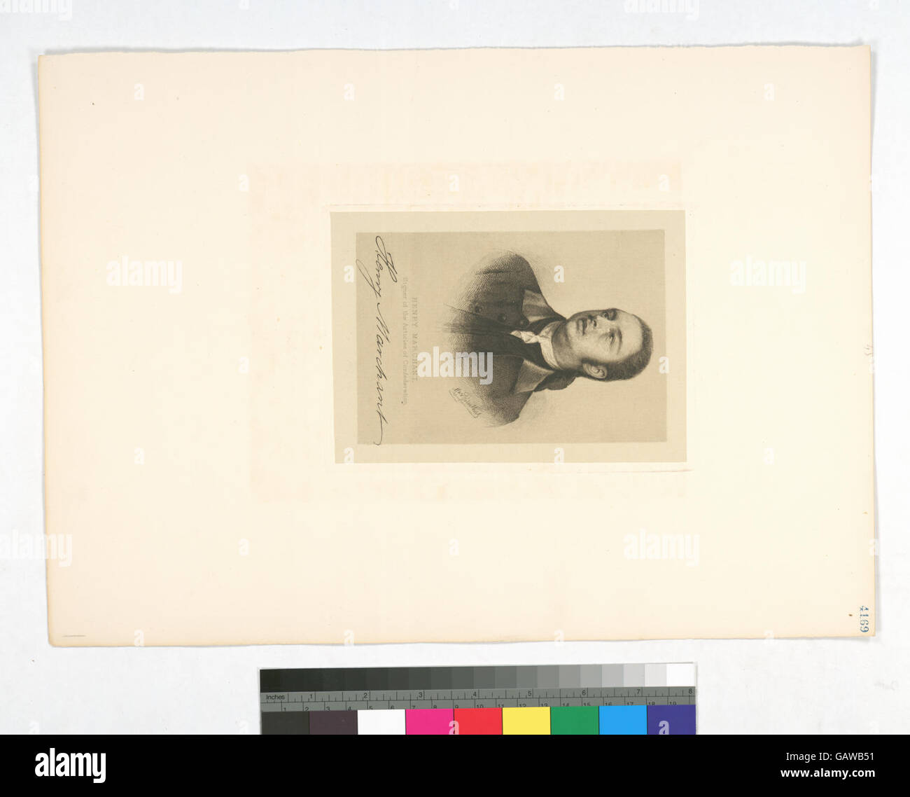 A portrait of Henry Marchant (1741–1796), an American Founding Father ...