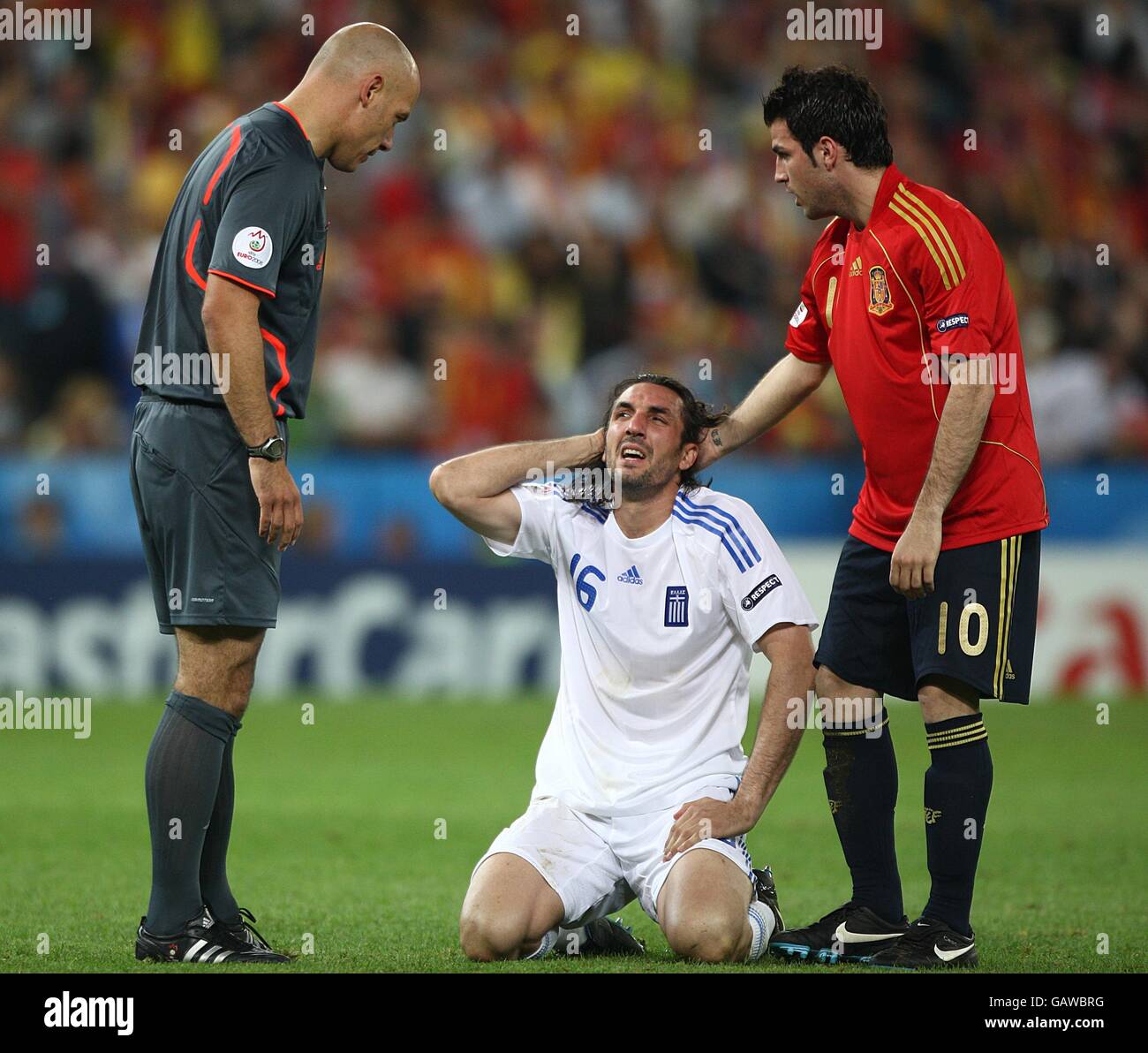 Soccer - UEFA European Championship 2008 - Group D - Greece v Spain ...