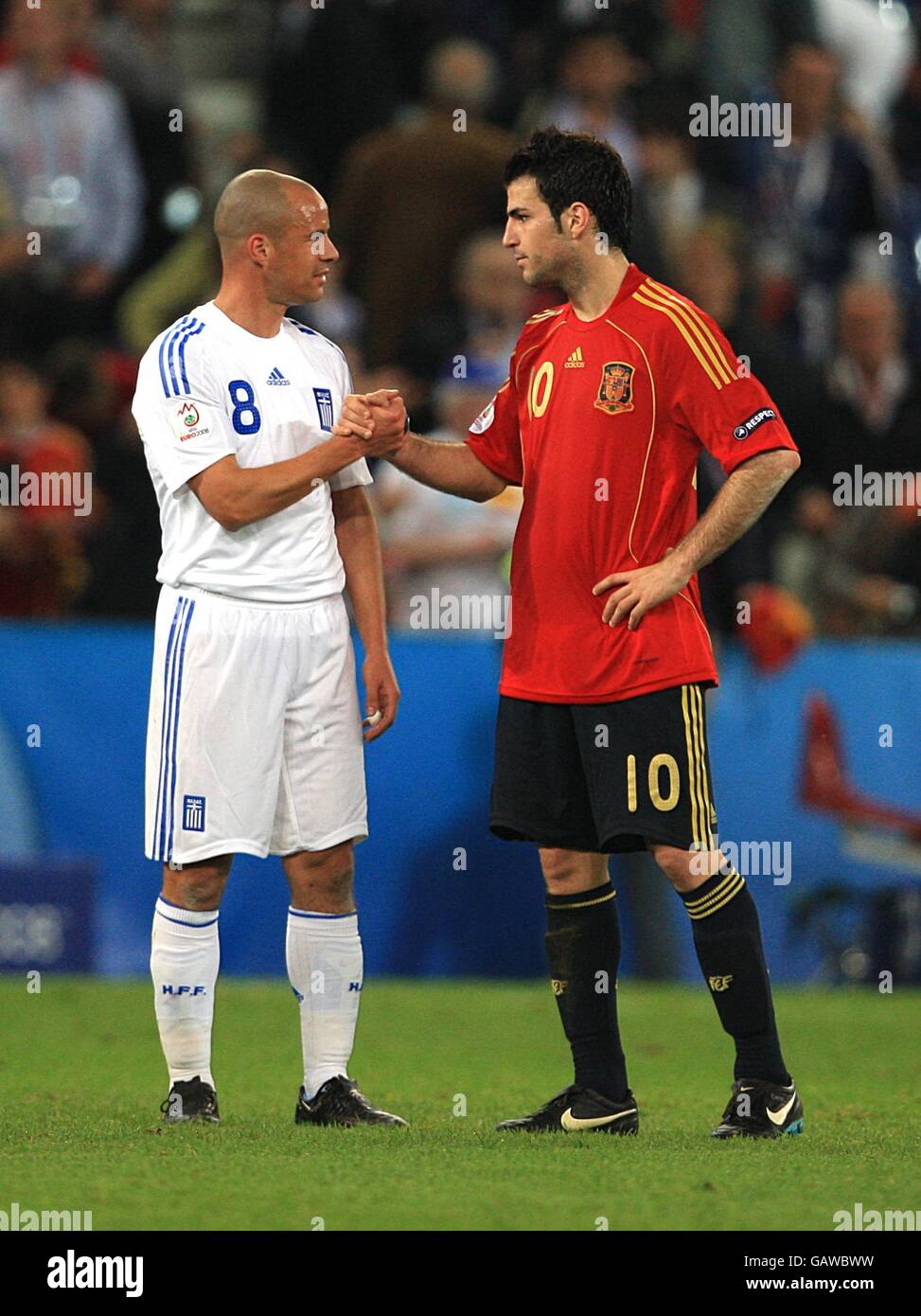 Soccer - UEFA European Championship 2008 - Group D - Greece v Spain ...