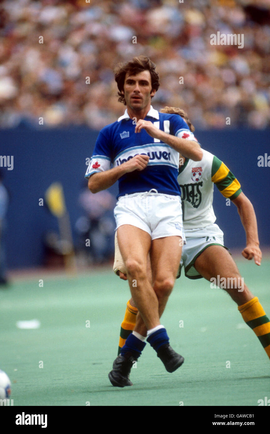 Kevin hector in action for the vancouver whitecaps hi-res stock ...