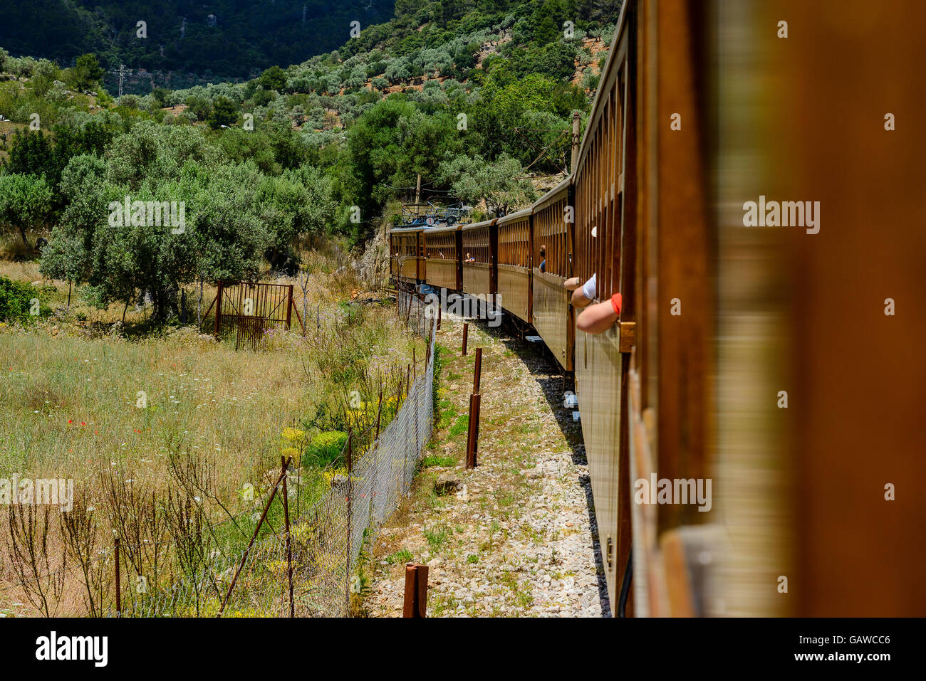 Majorca palma train hi-res stock photography and images - Alamy