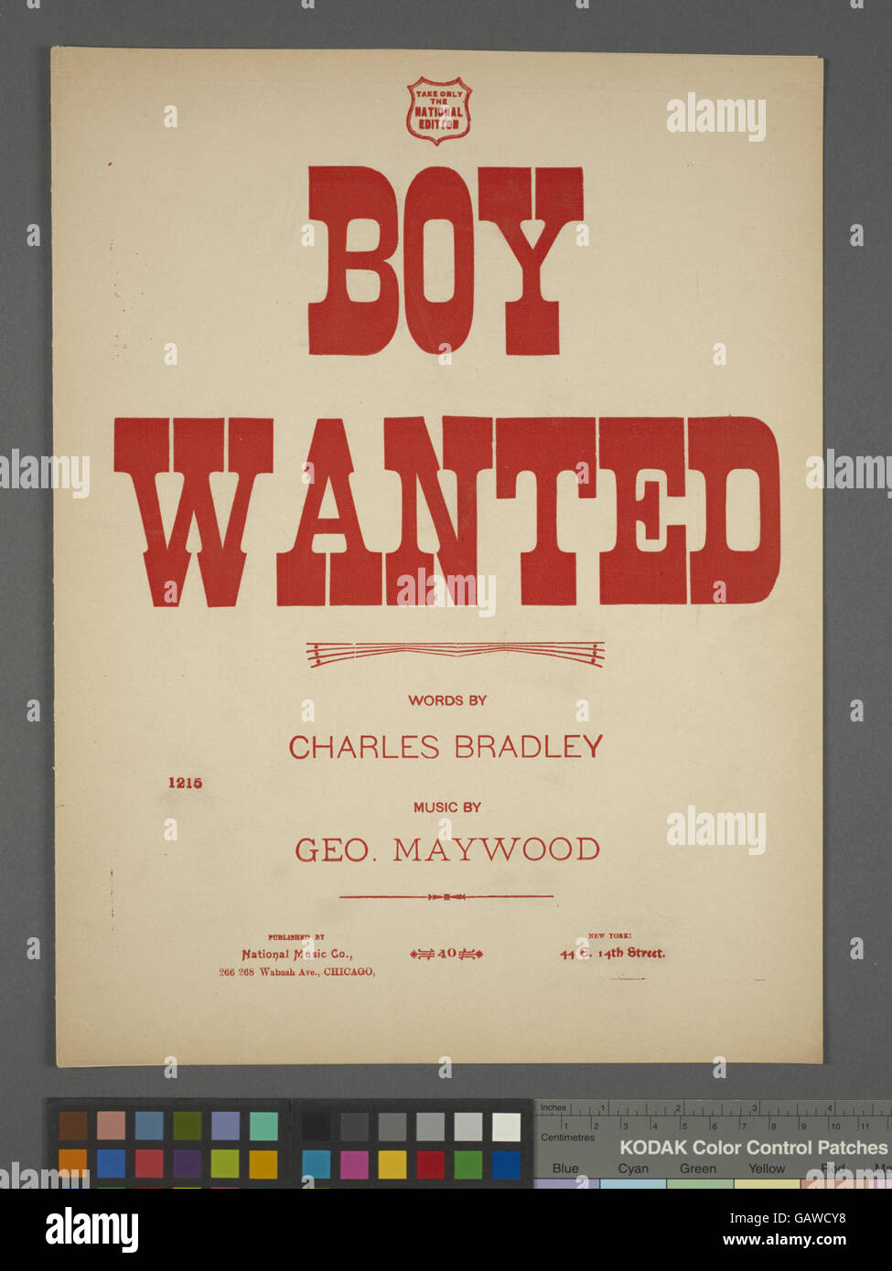 This phrase could indicate a request or advertisement seeking a boy for ...