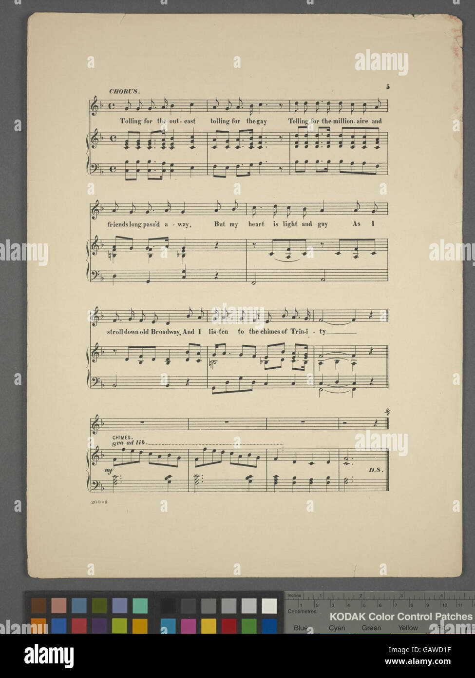 'The Chimes of Trinity' refers to the iconic sound of the bells at ...