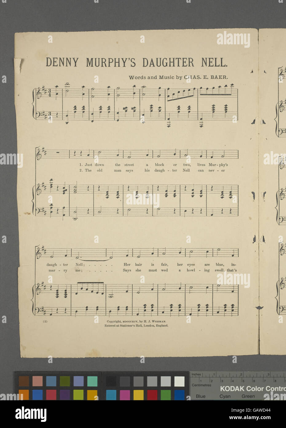 An image depicting Denny Murphy's daughter Nell, likely illustrating a ...