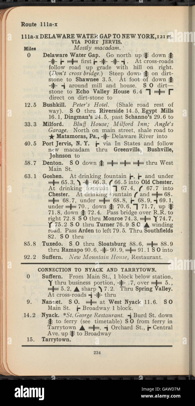 A tour book likely provides details on a specific trip, including ...