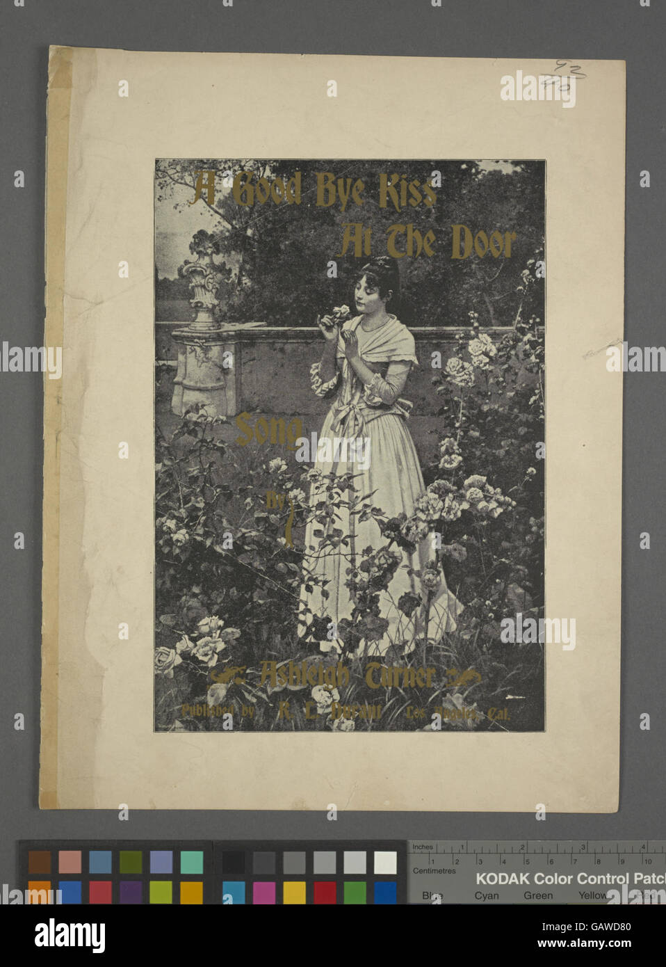 A heartfelt moment captured as a kiss is exchanged at the door ...