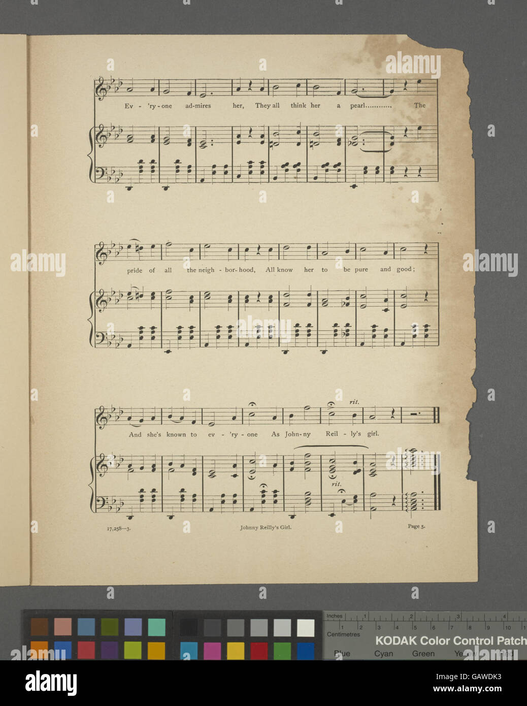 'Johnny Reilly's Girl' is a catchy song narrating the affection and ...