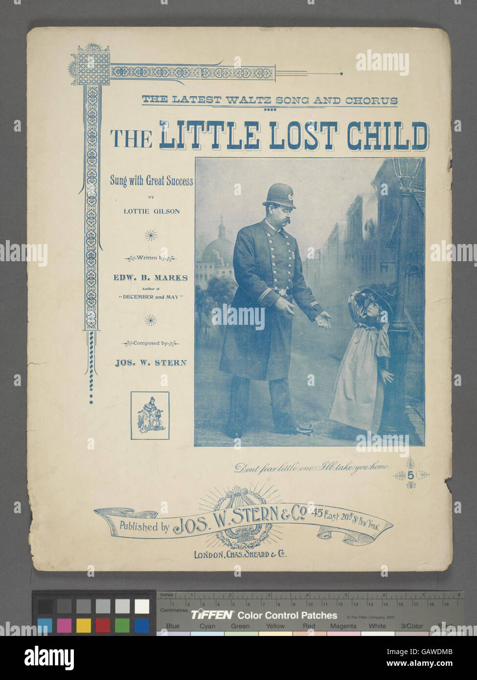'The Little Lost Child' likely refers to a story or theme about a child ...