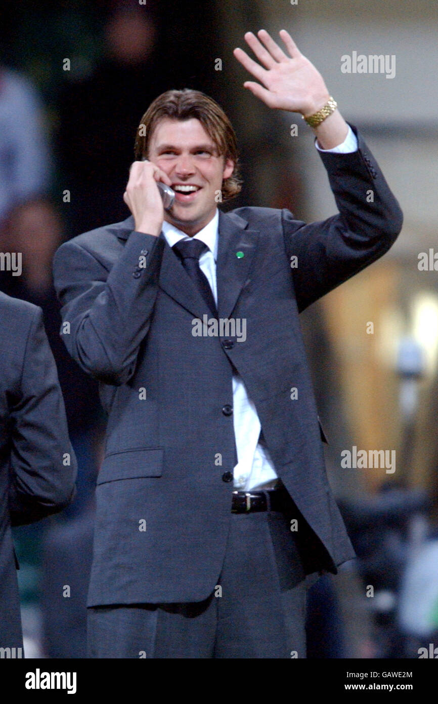 Football top half suit photos phone hi-res stock photography and images ...