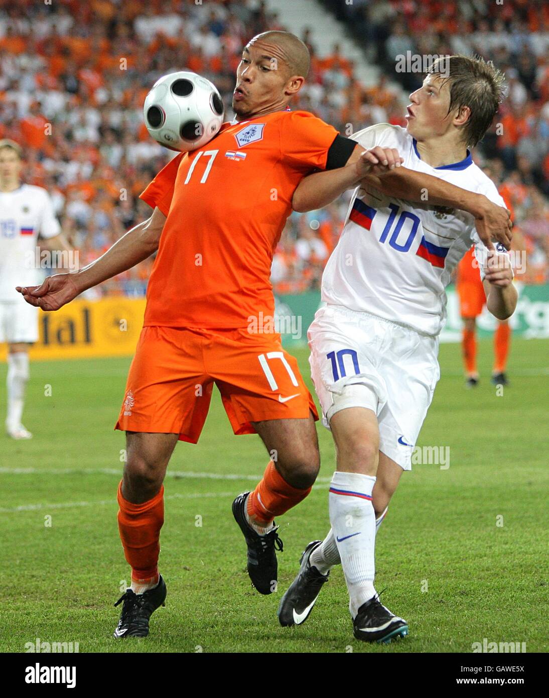 Full length football euro 2008 euro2008 andrey hi-res stock photography ...