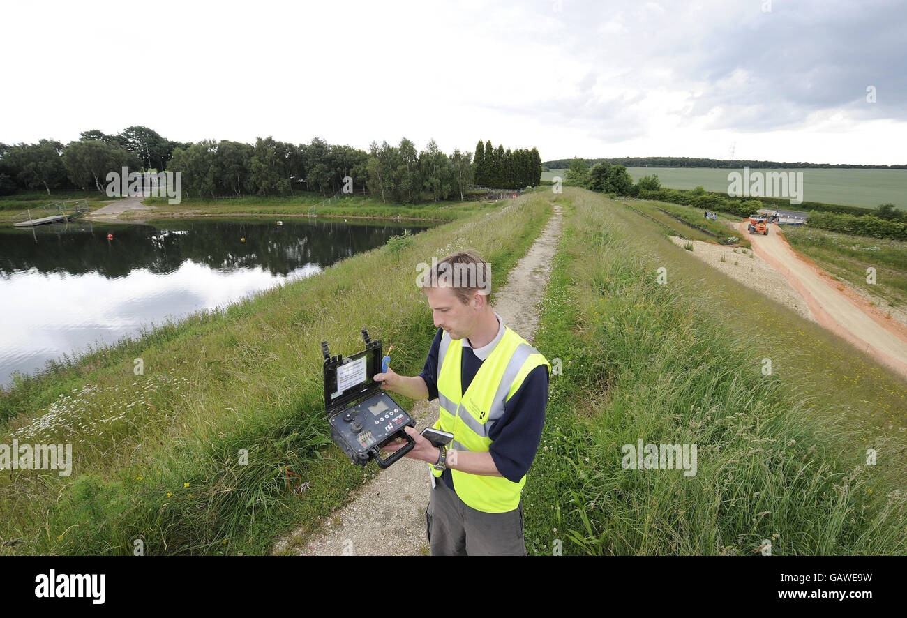 Still monitoring for damage to the dam wall, which almost gave way one ...