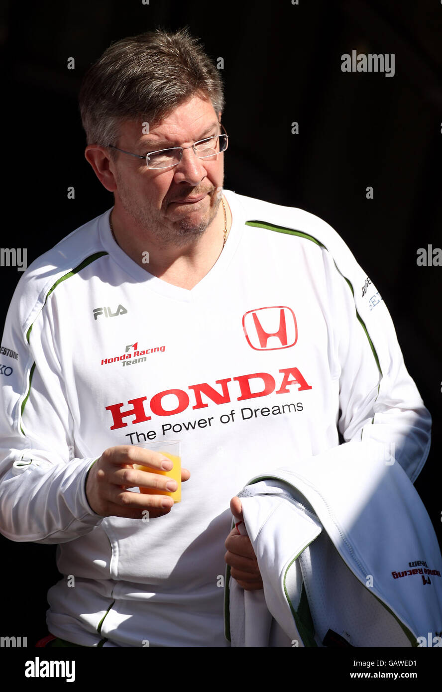 Honda racing f team principal grand prix magny cours hi-res stock ...