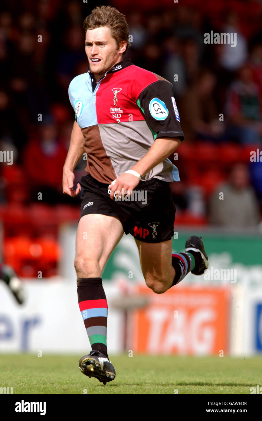 Rugby Union - Zurich Premiership - Leicester Tigers v NEC Harlequins. Matthew Powell, NEC ...