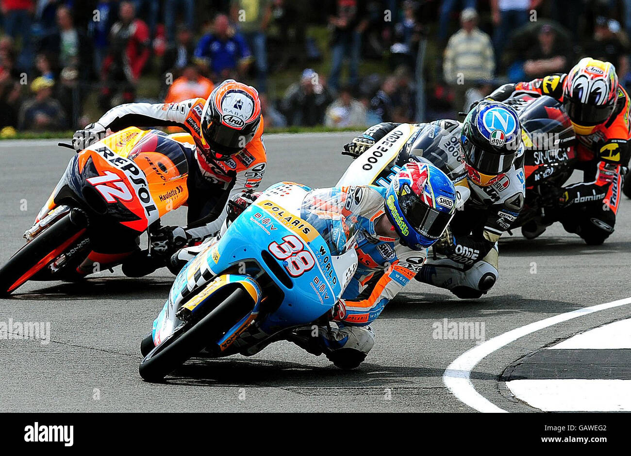 125cc racing donington park hi-res stock photography and images - Alamy