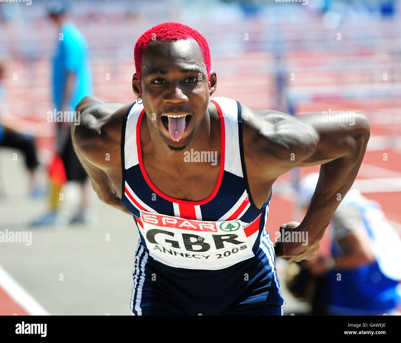 Phillips Idowu of the GB Athletics Team in the Triple Jump during the ...