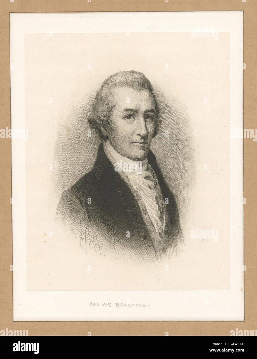 Colonel William Bradford was a prominent American military officer ...