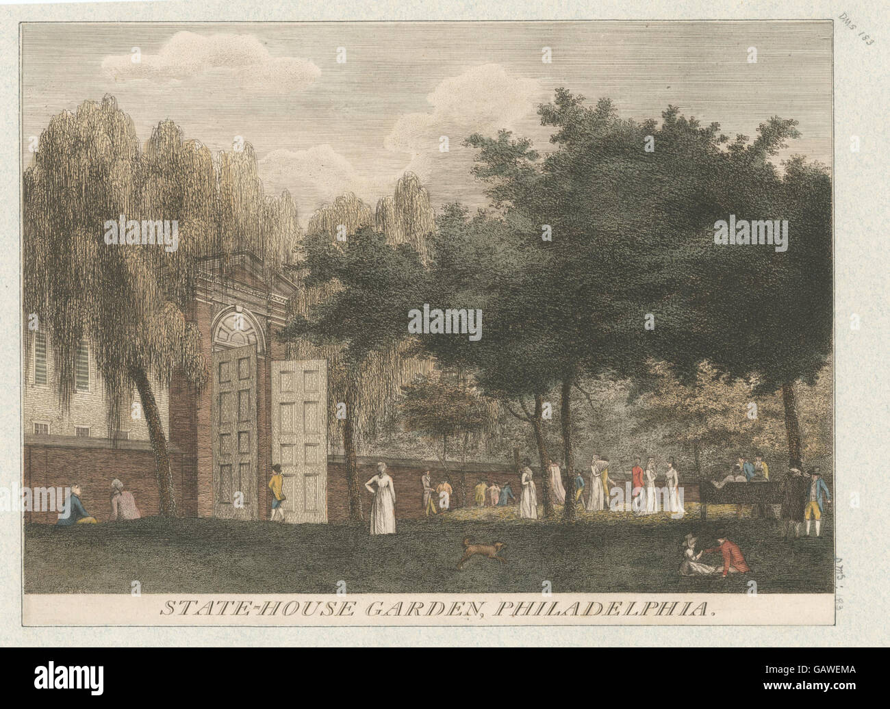 The State-house Garden in Philadelphia refers to the area surrounding ...