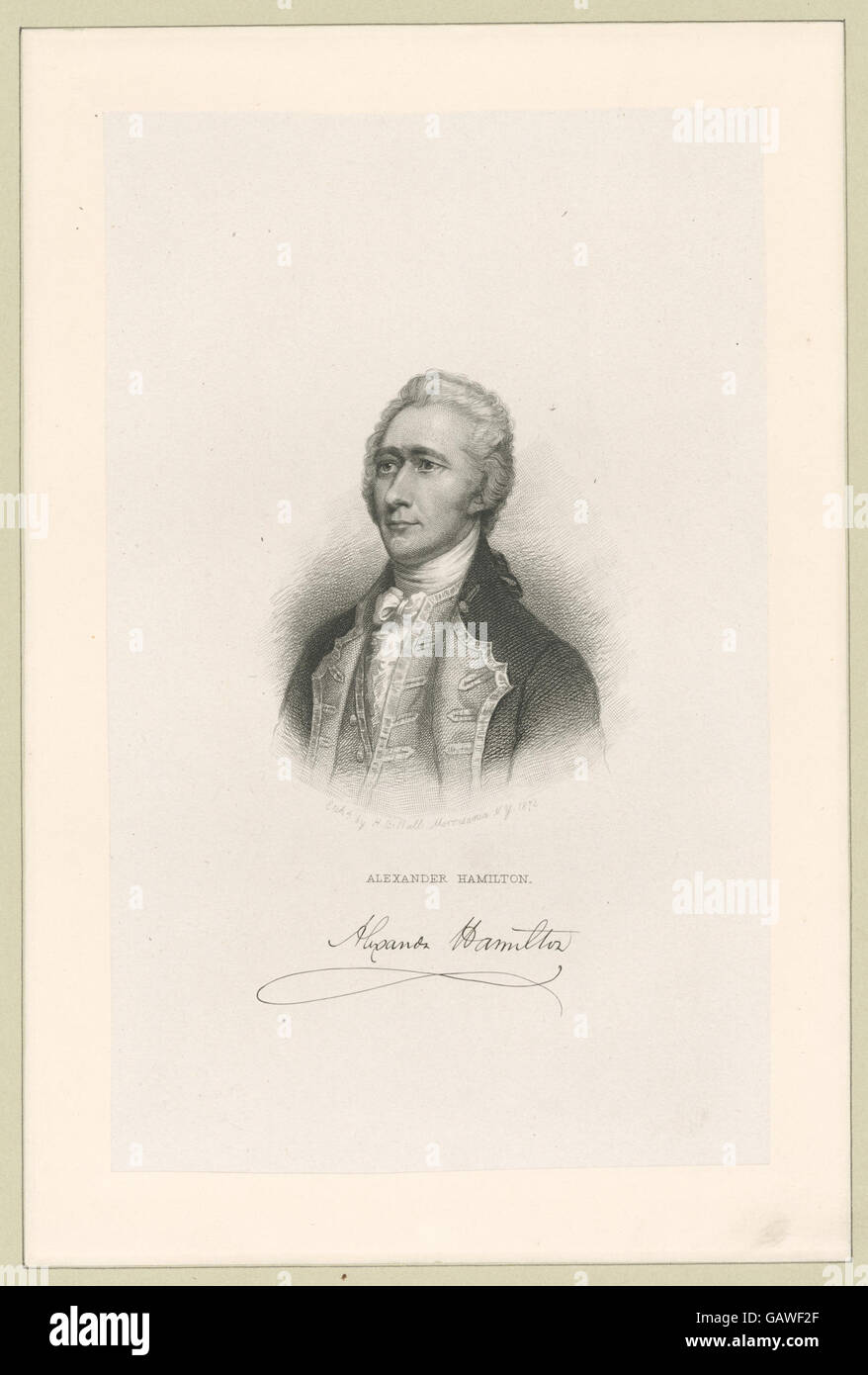 Alexander hamilton federalist papers hi-res stock photography and ...