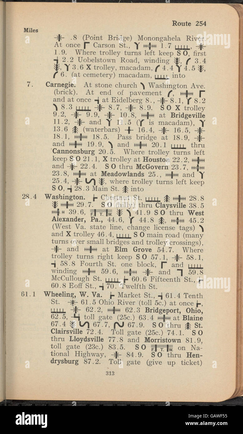 A guidebook or tour book, likely a historical travel guide, providing ...