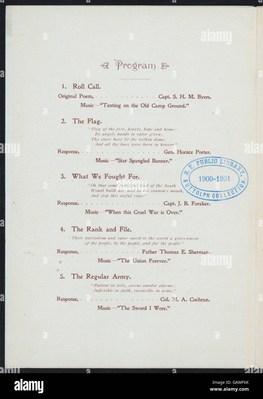 The 27th Reunion of the Army of the Tennessee took place at the Grand ...