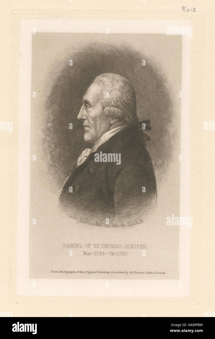 Daniel of St. Thomas Jenifer was an American politician and one of the ...