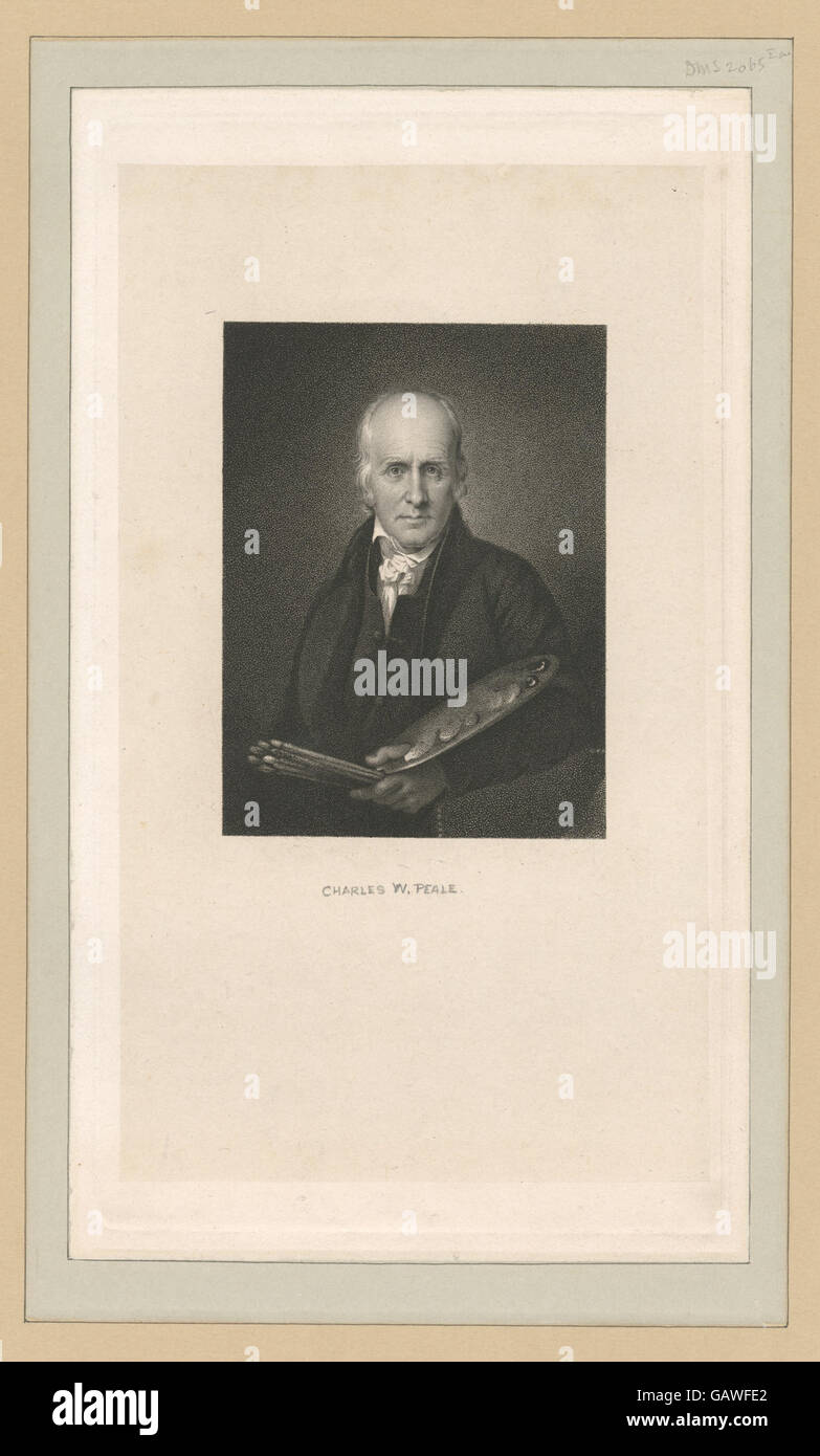 Charles Willson Peale (1741–1827) was an American artist, naturalist ...