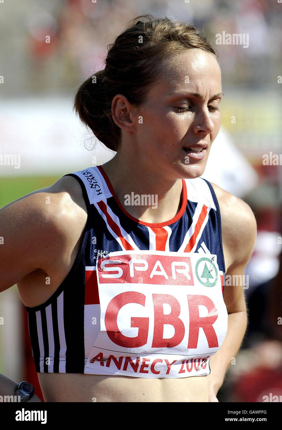 Athletics - 2008 Spar European Cup - Day Two - Annecy. Kelly Sotherton ...