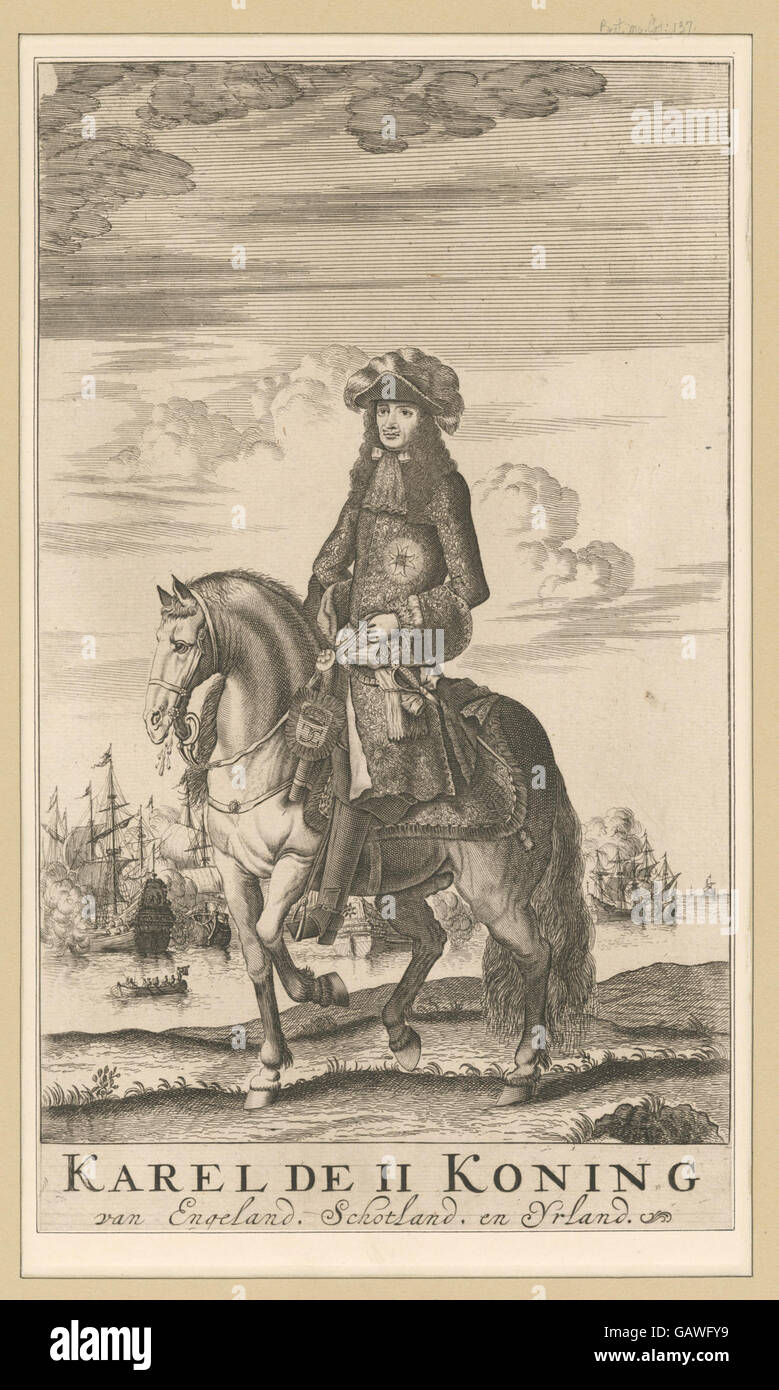 Karel II was King of England, Scotland, and Ireland during the 17th ...