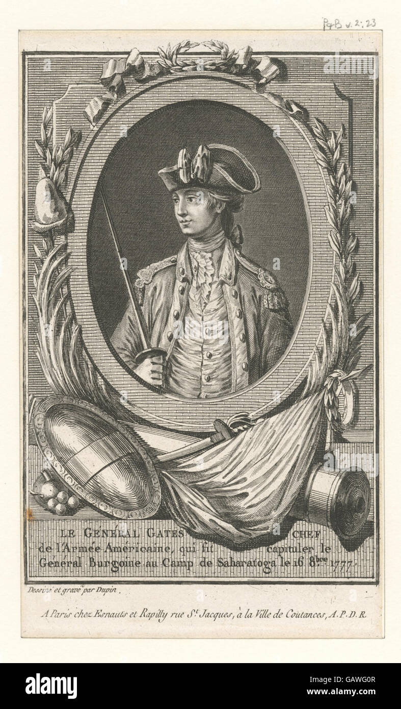 General Gates, leader of the American army, played a pivotal role in ...