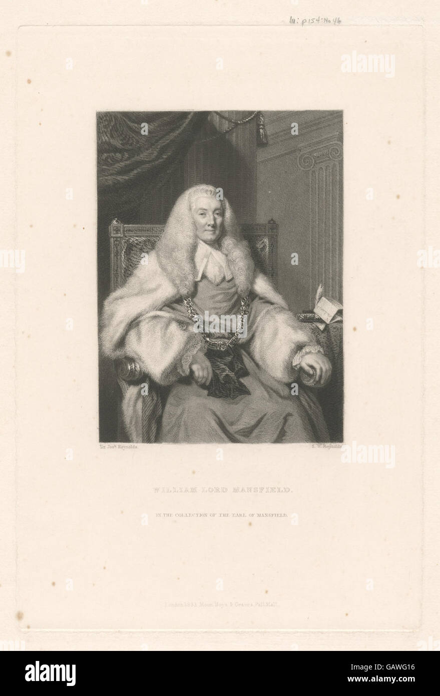 Lord chief justice mansfield hi-res stock photography and images - Alamy