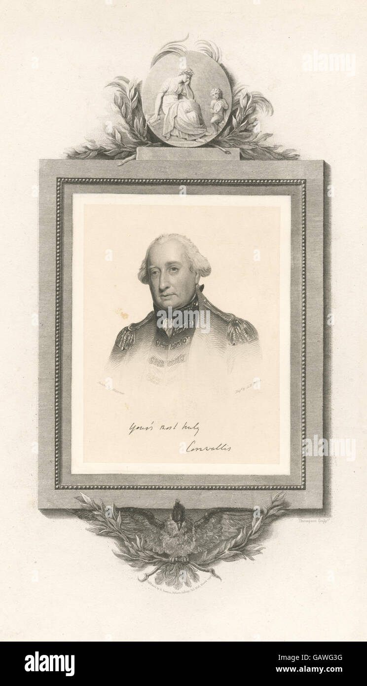 Cornwallis refers to Lord Charles Cornwallis, a British Army officer ...
