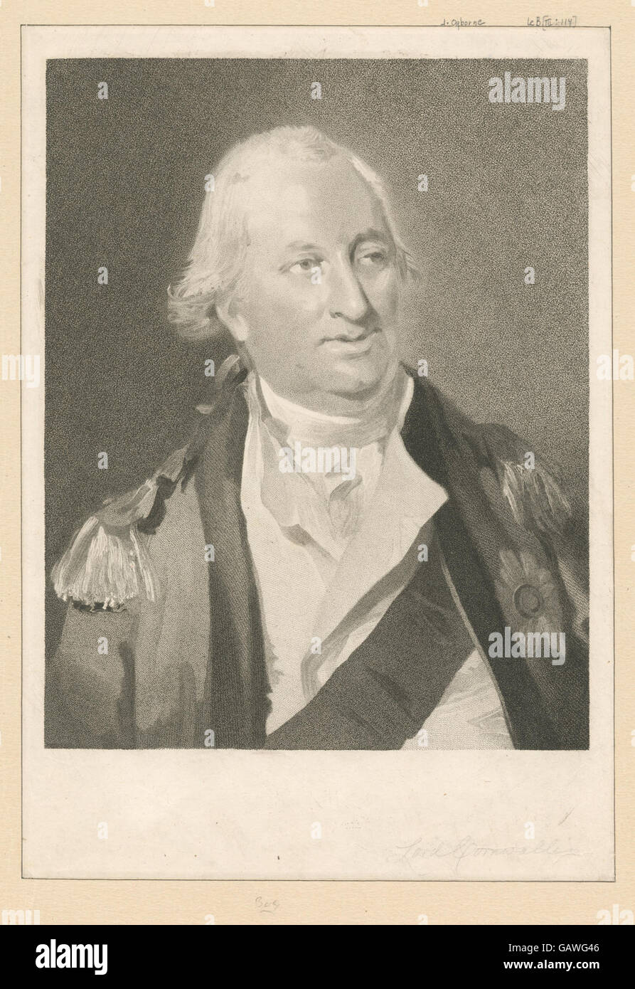Lord Cornwallis was a prominent British military leader during the ...