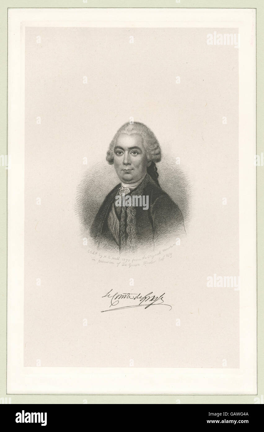 Le Comte de Grasse was a French naval officer known for his role in the ...