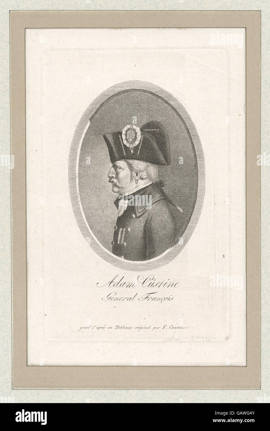 An image of Adam Custine, General Francois, identified by b12349153 ...
