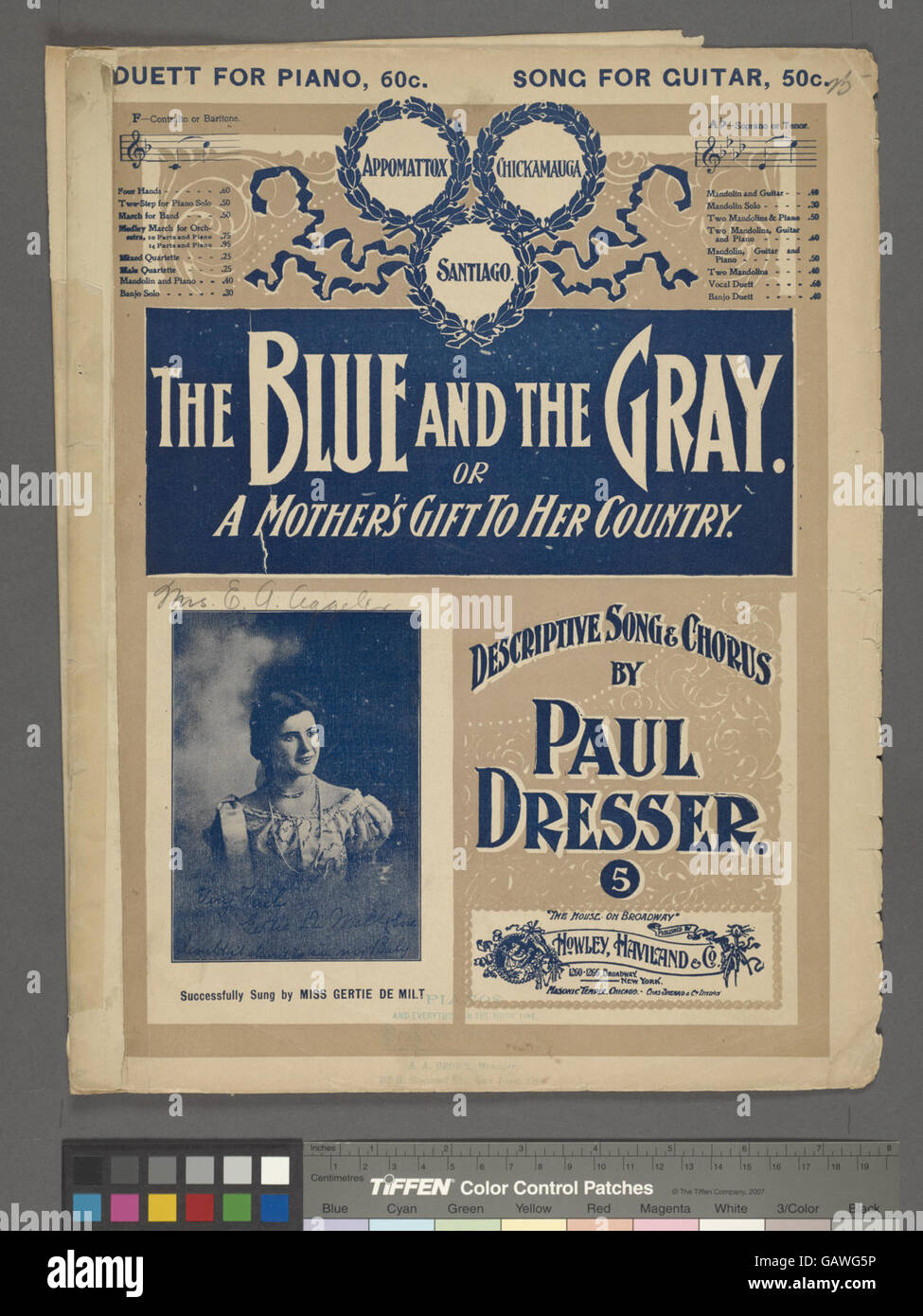The blue and the gray, or, A mother's gift to her country ( Hades ...