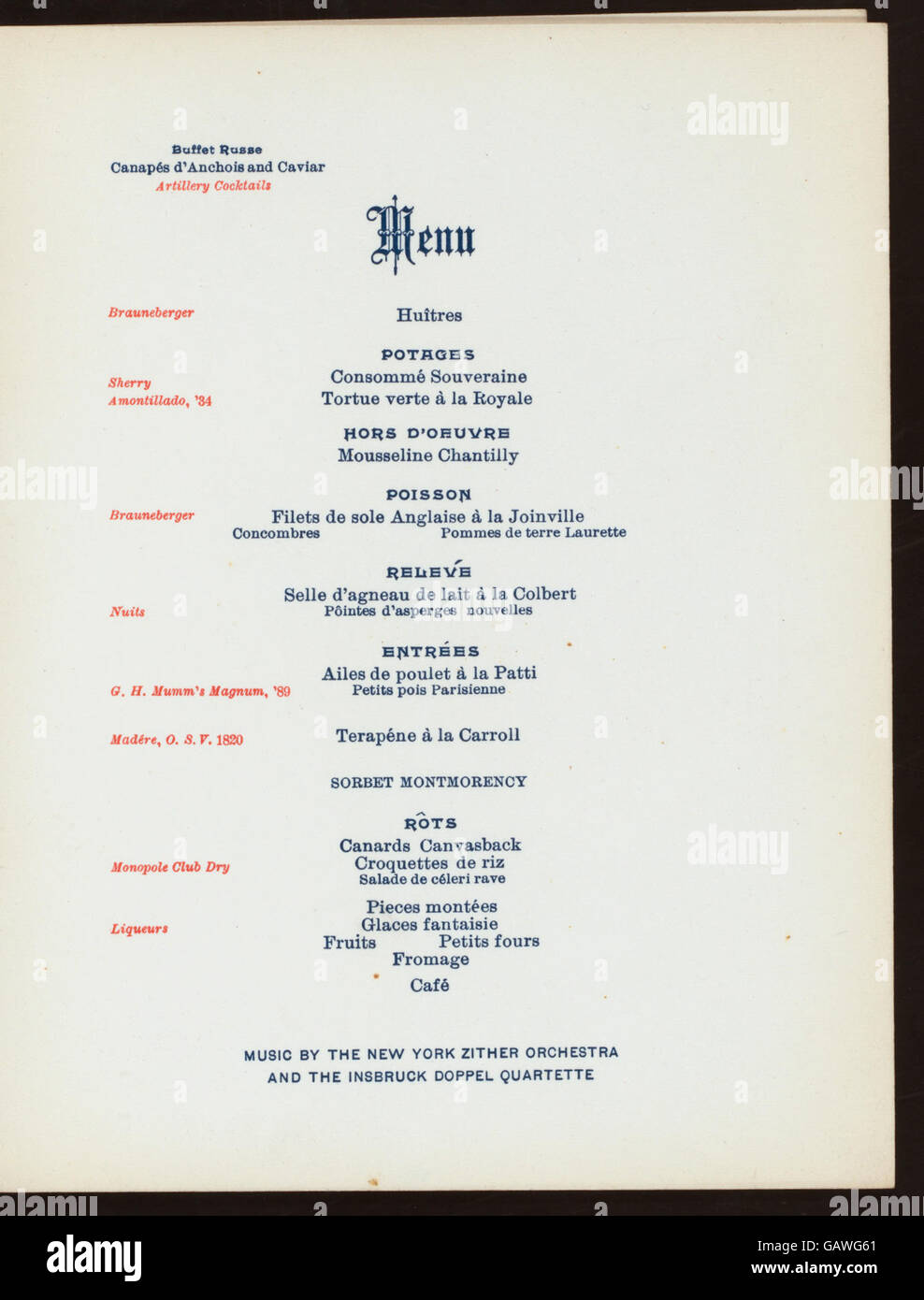 Military Formal Dinner Menu Genuine U.S. Military Surplus MREs (Meal