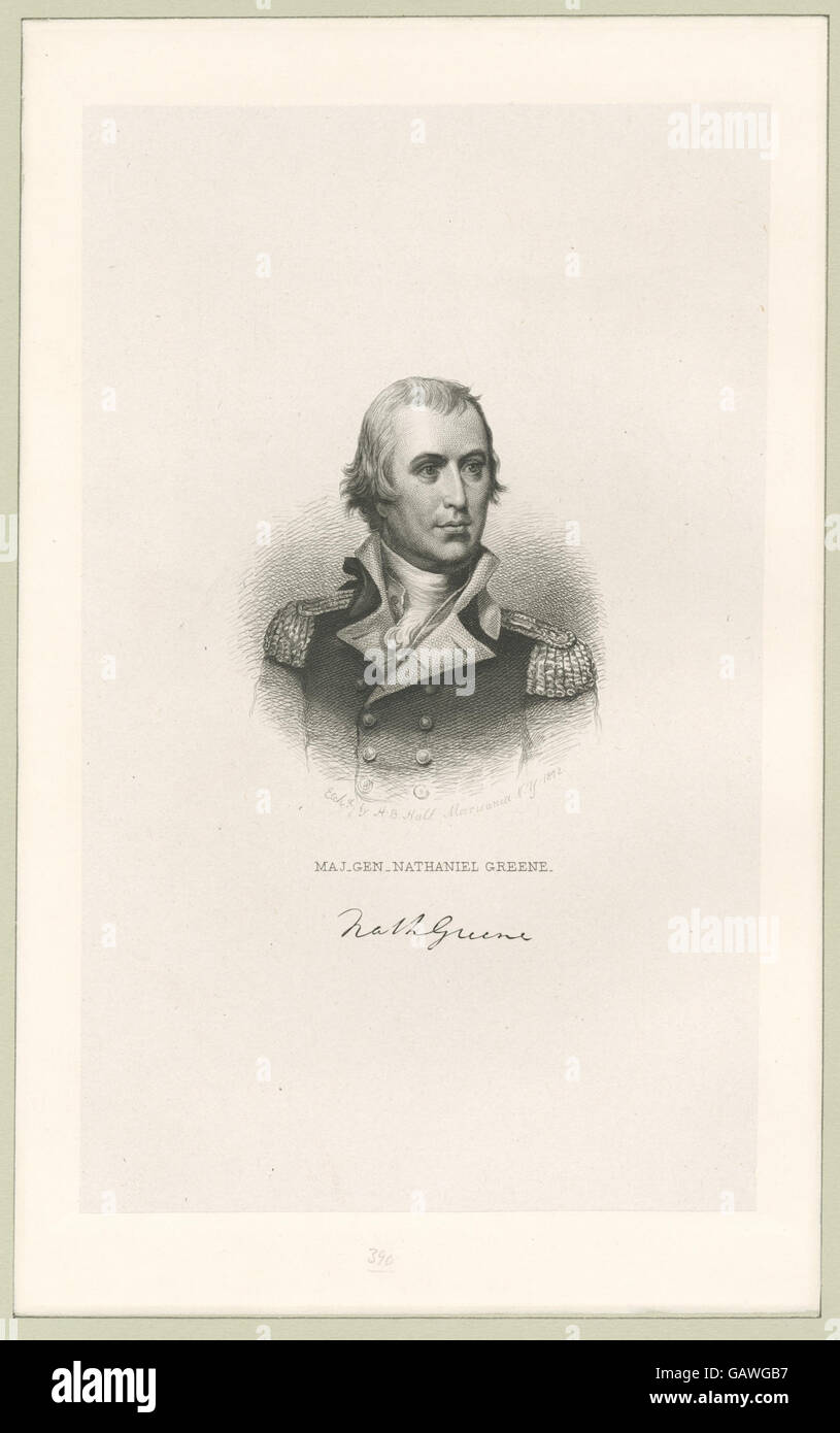 Major General Nathaniel Greene was a key military leader during the ...