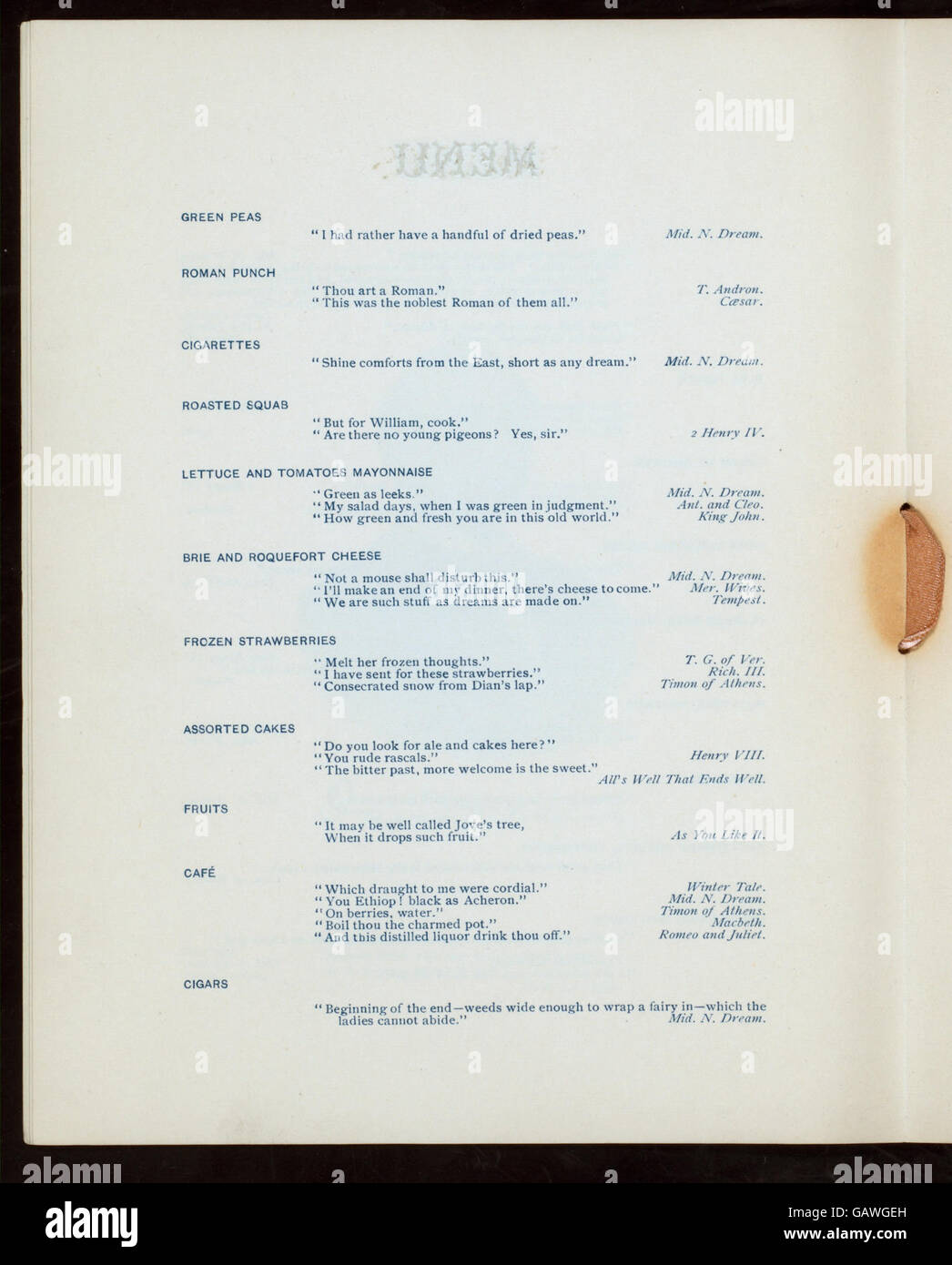 This event is an annual dinner honoring Mr. Justice David J. Brewer of ...