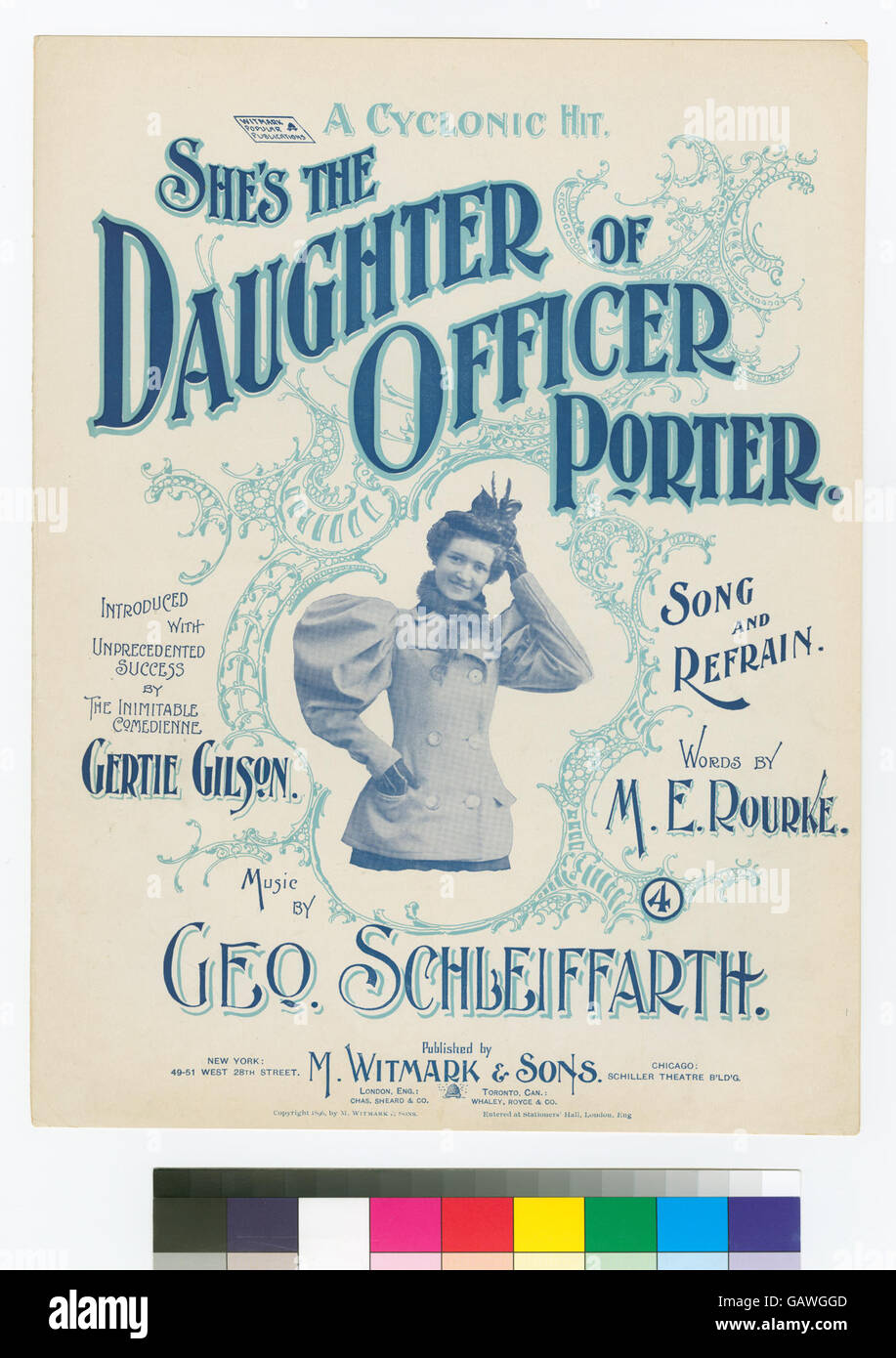 'She's the Daughter of Officer Porter' likely refers to a song or story ...