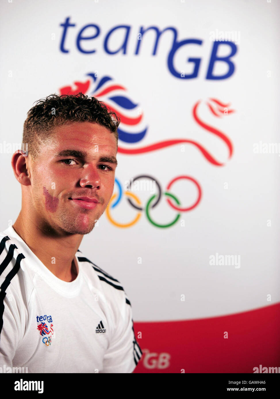 Olympics boxing boa team gb announcement fitzroy lodge hi-res stock ...