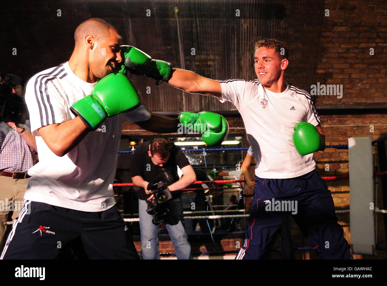Olympics - Boxing - BOA Team GB Announcement - Fitzroy Lodge. Khalid ...