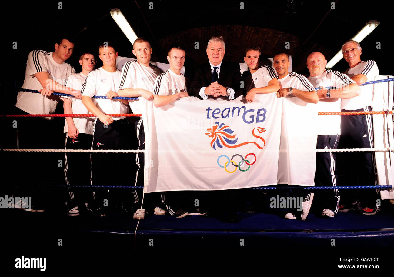 Olympics - Boxing - BOA Team GB Announcement - Fitzroy Lodge. GB head ...