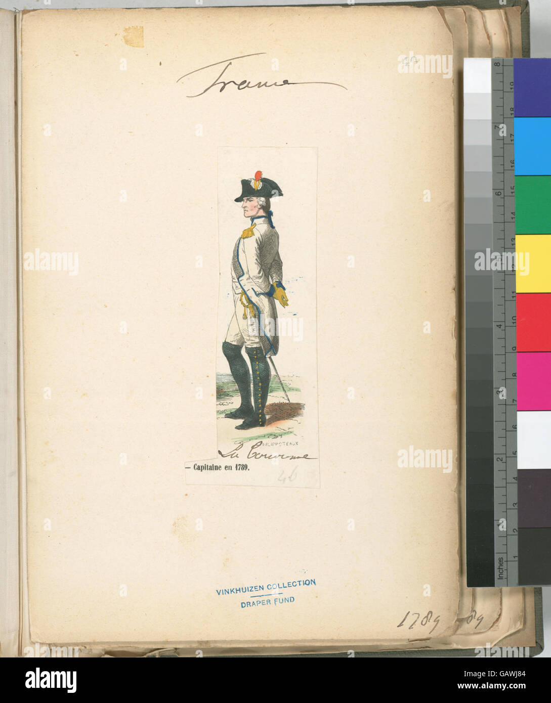 This image references the year 1789, a significant year in French ...