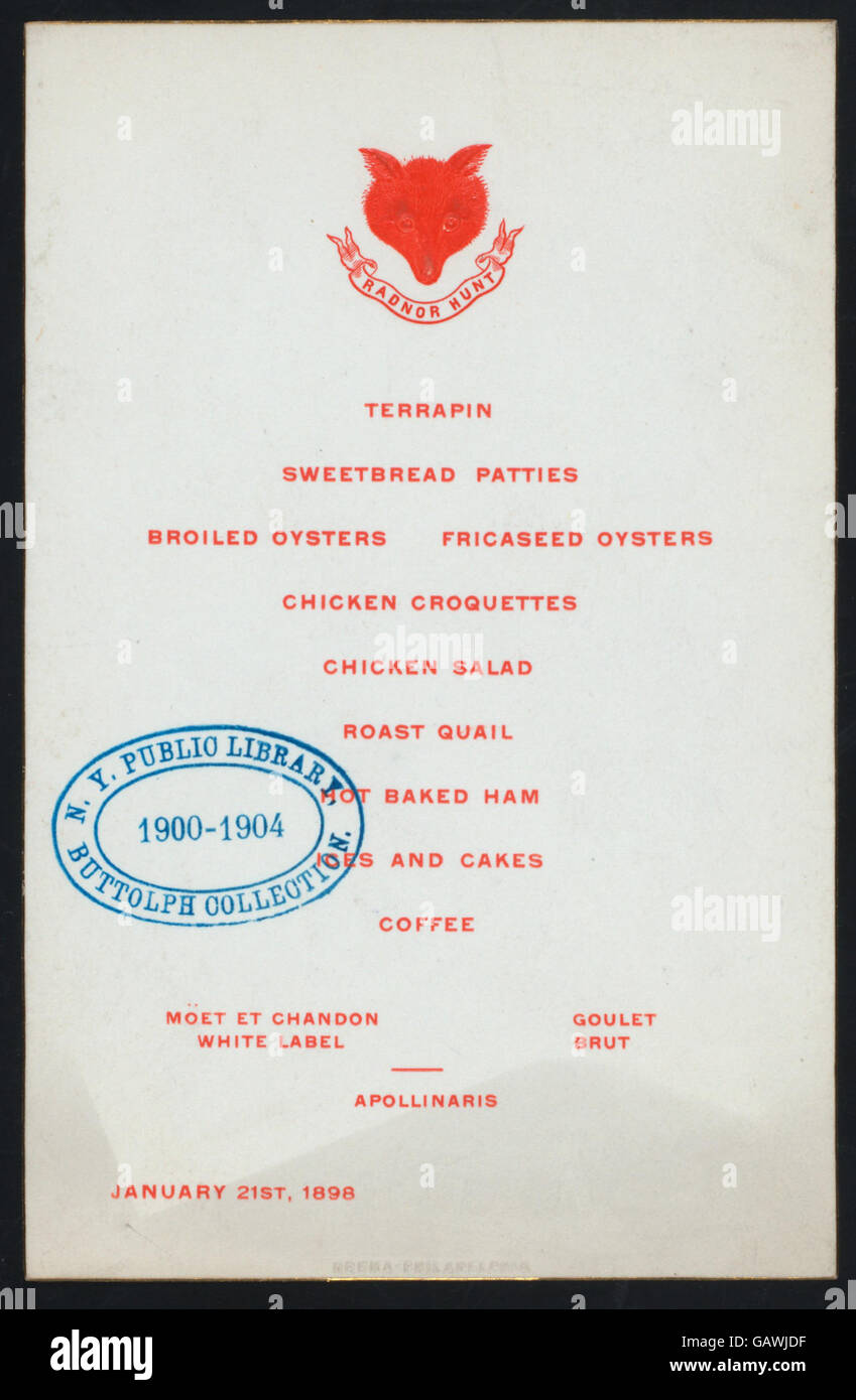 A formal dinner hosted by Radnor Hunt in Philadelphia, reflecting the ...