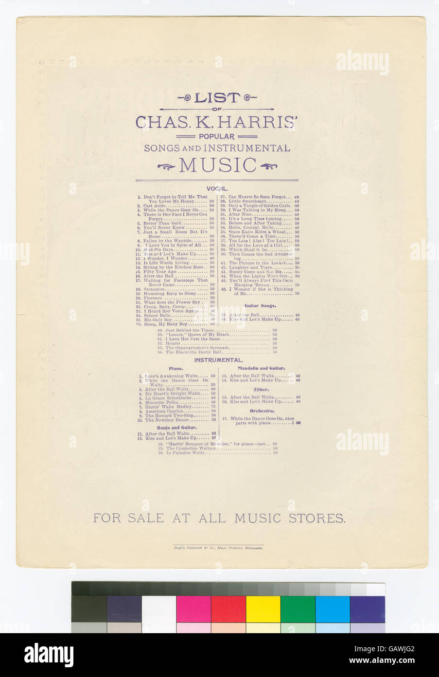 A reference to 'The Organ Grinder's Serenade', likely a piece of music ...