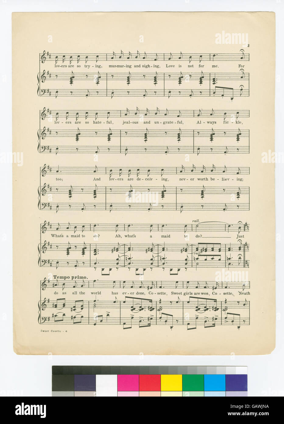 An image likely inspired by the character Cosette from Victor Hugo's ...