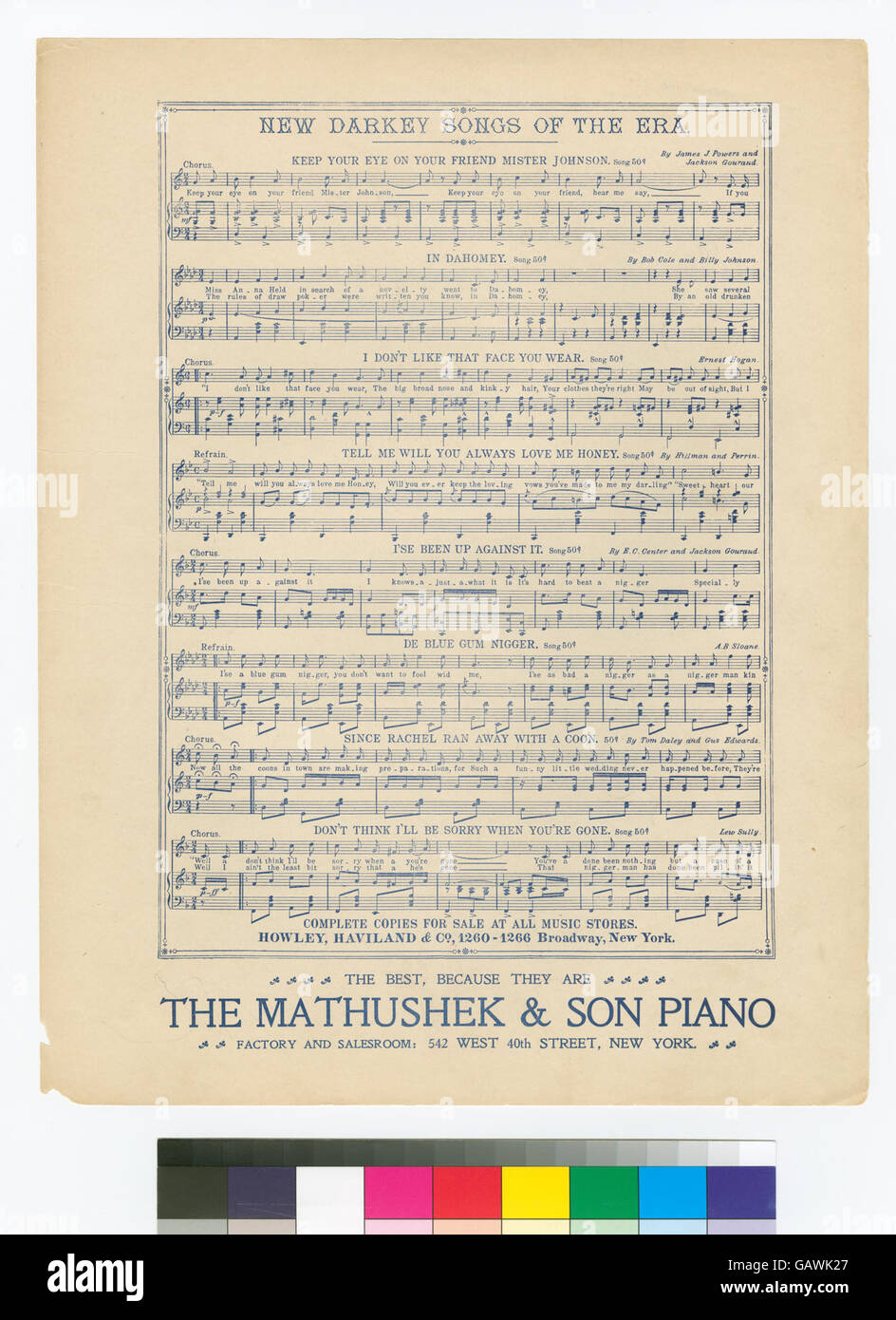 A historically themed piece referencing the social and racial dynamics ...